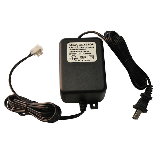 2 Amp AC 120-Volt 60Hz Power Adapter - AC 24V/ 2A IN-LINE POWER SUPPLY ...
